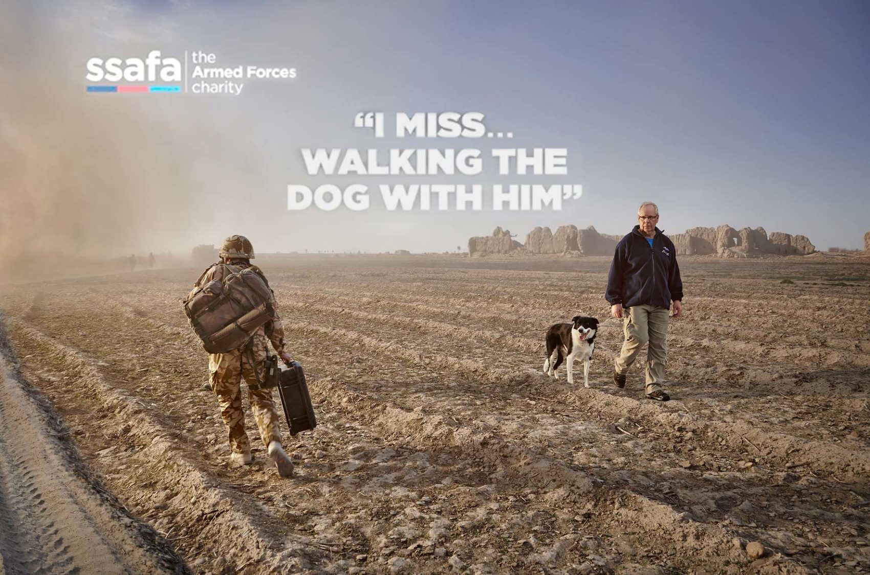 SSAFA “Left Behind” Photoshoot | By Robert Wilson