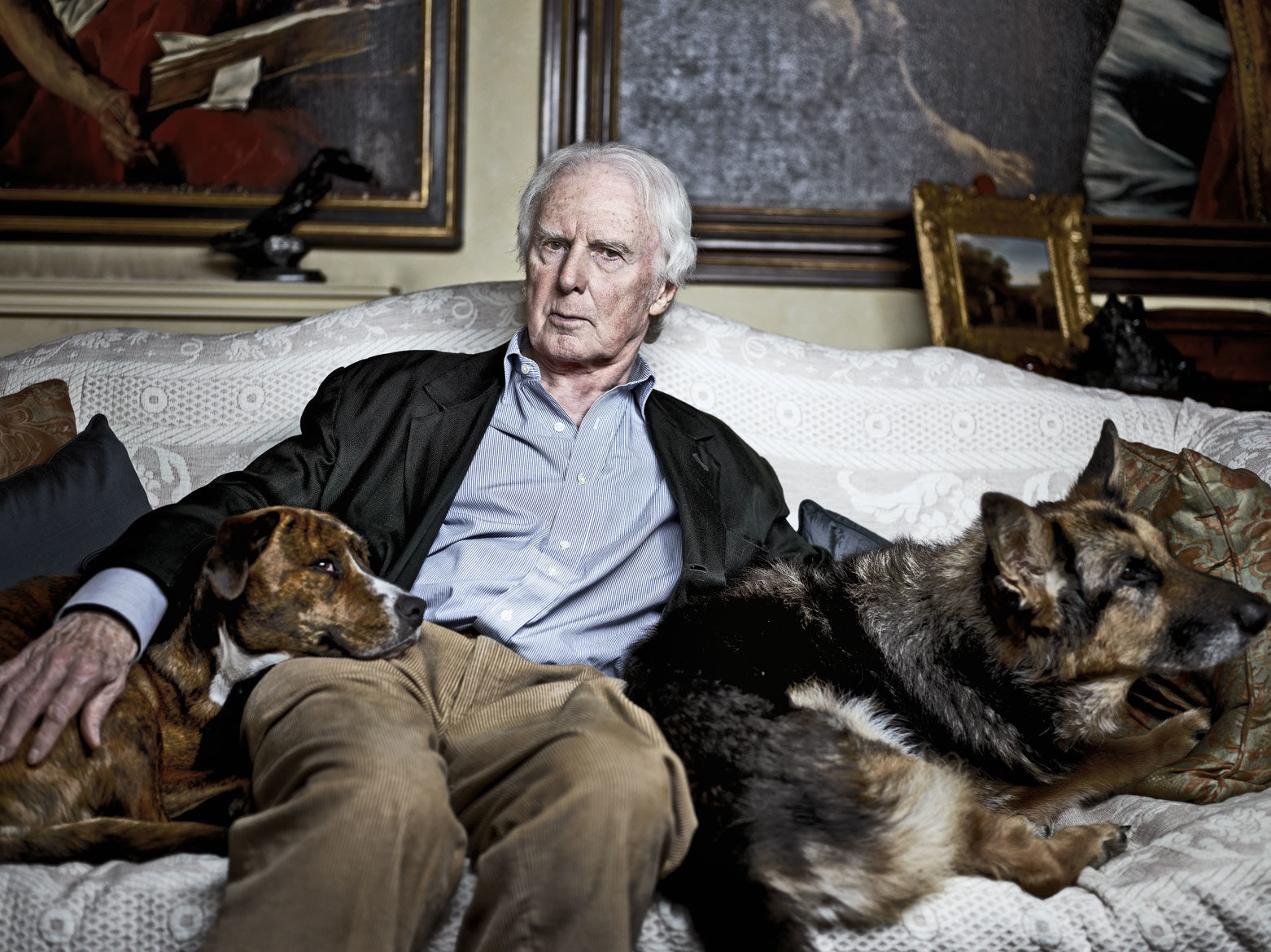 Brian Sewell Photoshoot | By Robert Wilson