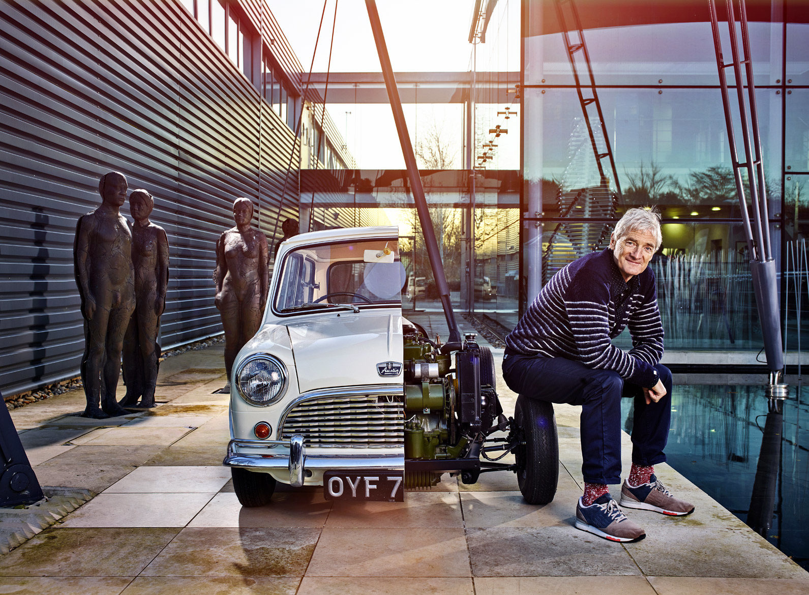Sir James Dyson Photoshoot | By Robert Wilson