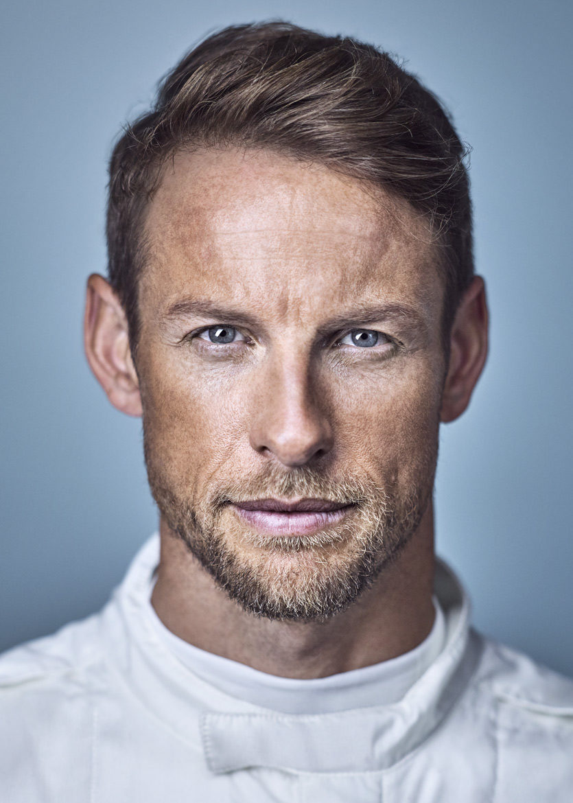 Jenson Button Photoshoot | By Robert Wilson
