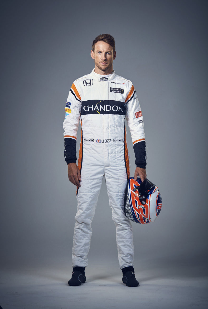 Jenson Button Photoshoot | By Robert Wilson