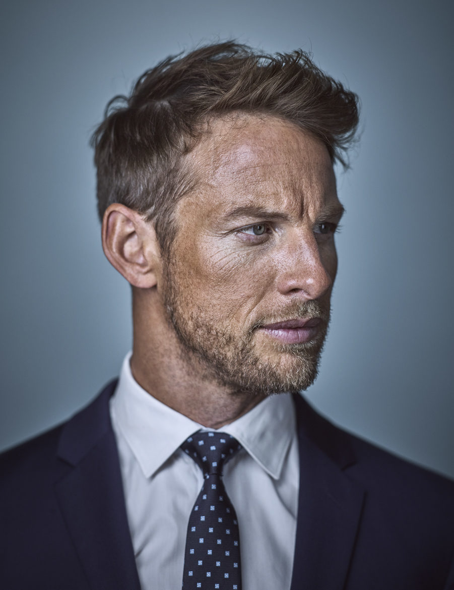 Jenson Button Photoshoot | By Robert Wilson