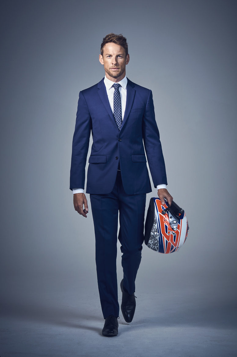 Jenson Button Photoshoot | By Robert Wilson