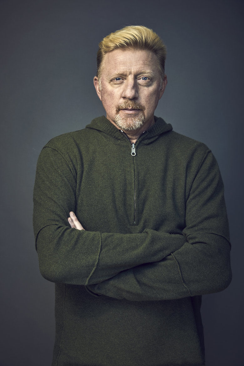 Boris Becker Photoshoot | By Robert Wilson
