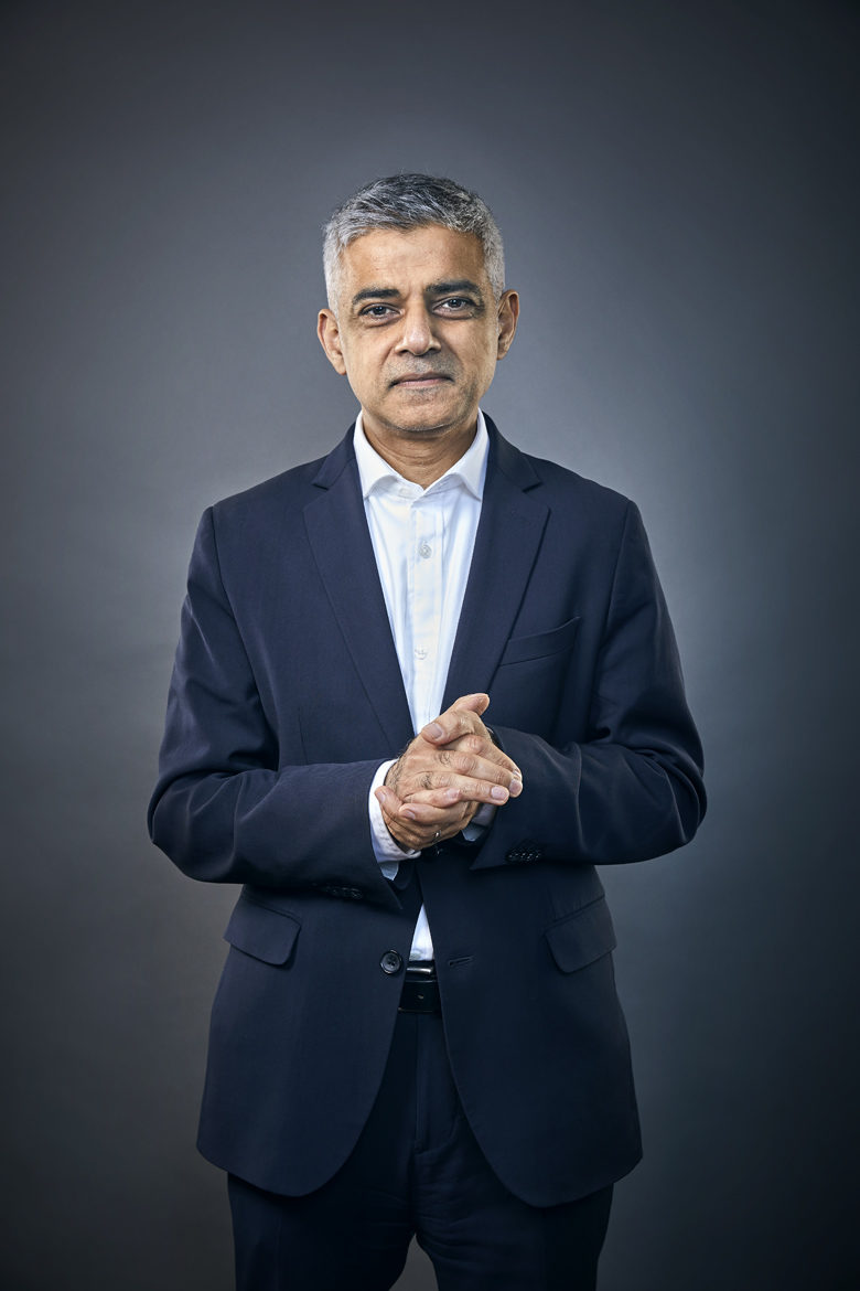 Sadiq Khan Photoshoot | By Robert Wilson
