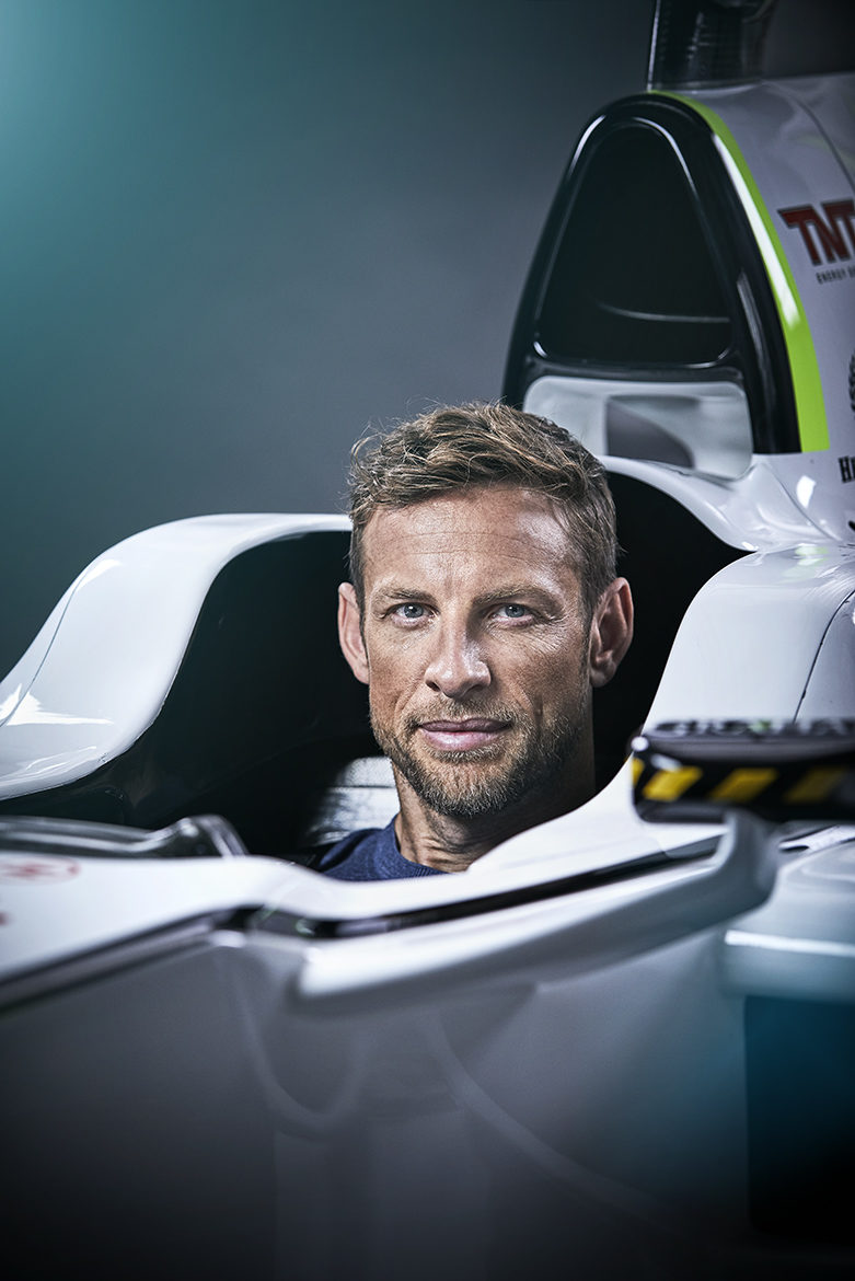 Jenson Button Photoshoot | By Robert Wilson