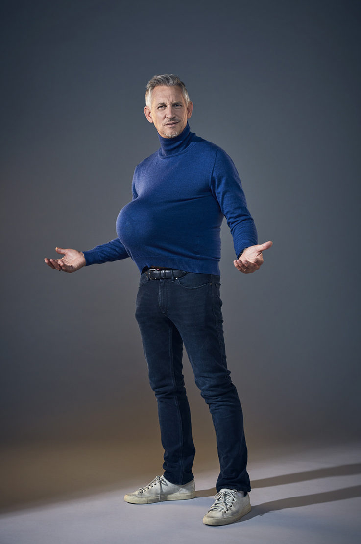 Gary Lineker Photoshoot | By Robert Wilson