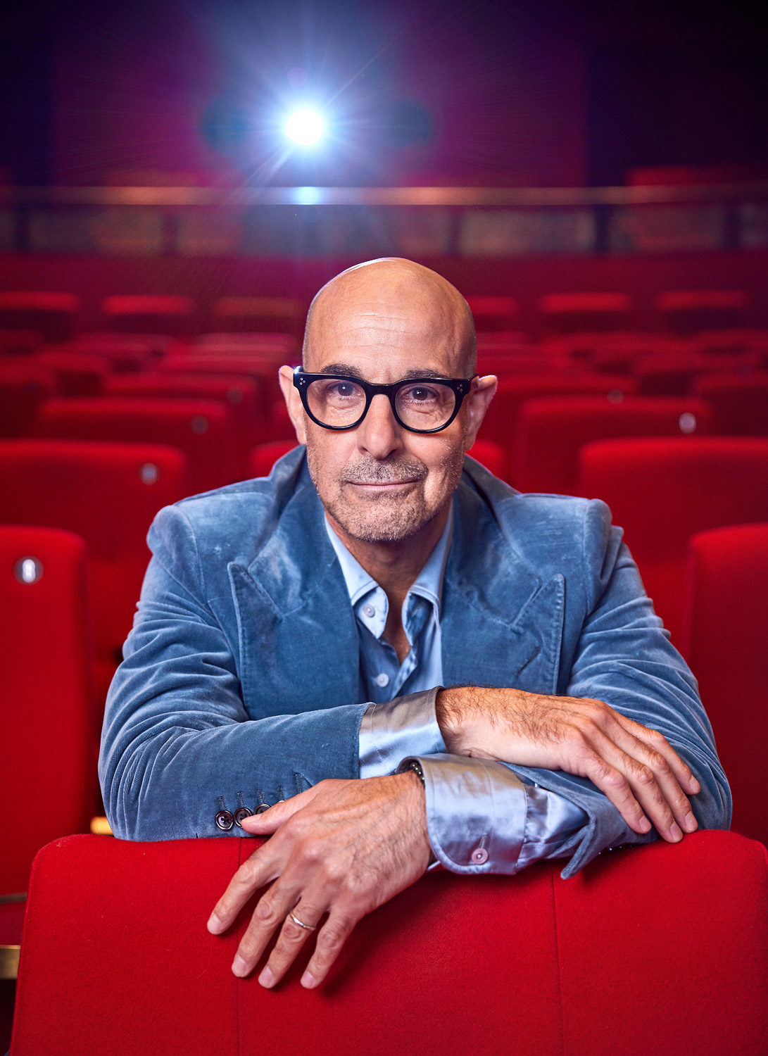 Stanley Tucci Photoshoot | By Robert Wilson