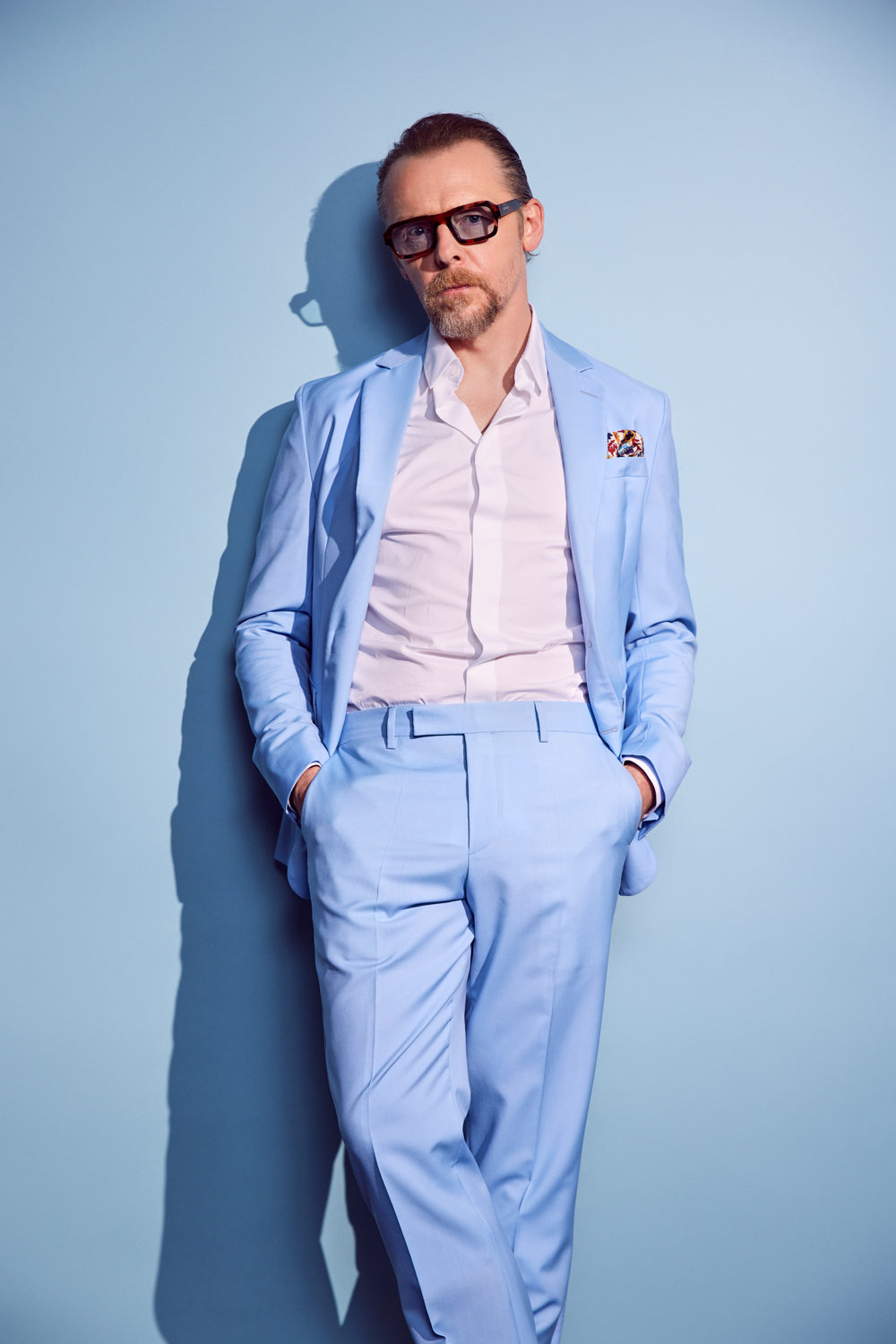 Simon Pegg Photoshoot | By Robert Wilson