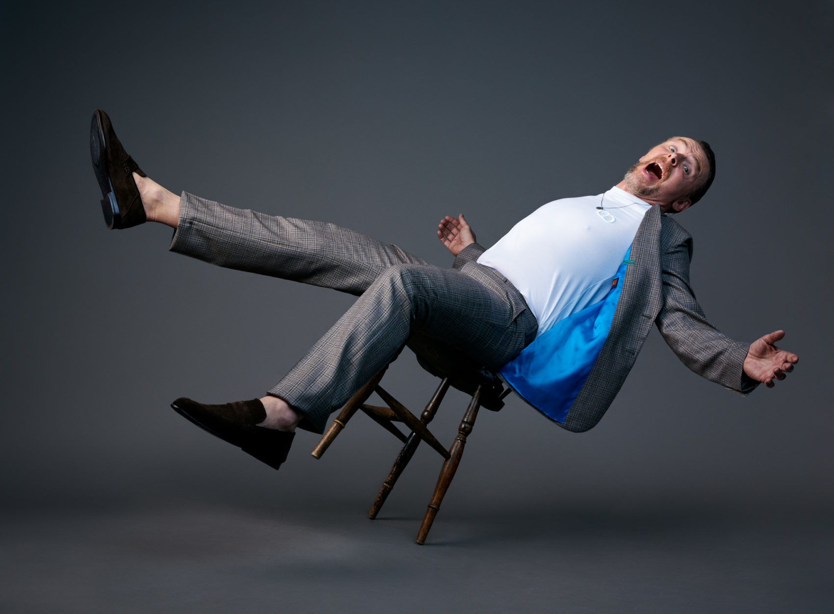 Simon Pegg Photoshoot | By Robert Wilson