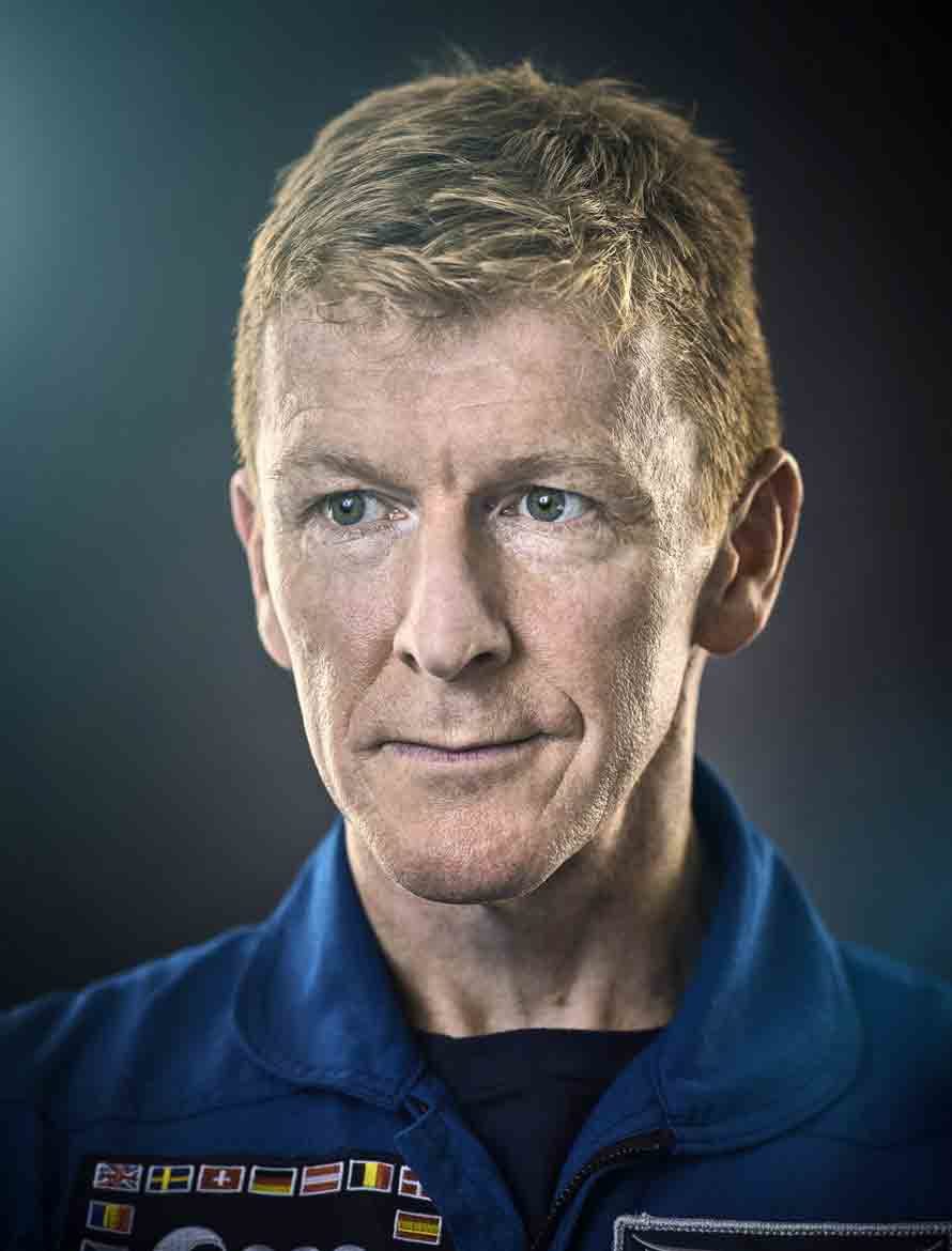 Tim Peake Photoshoot | By Robert Wilson