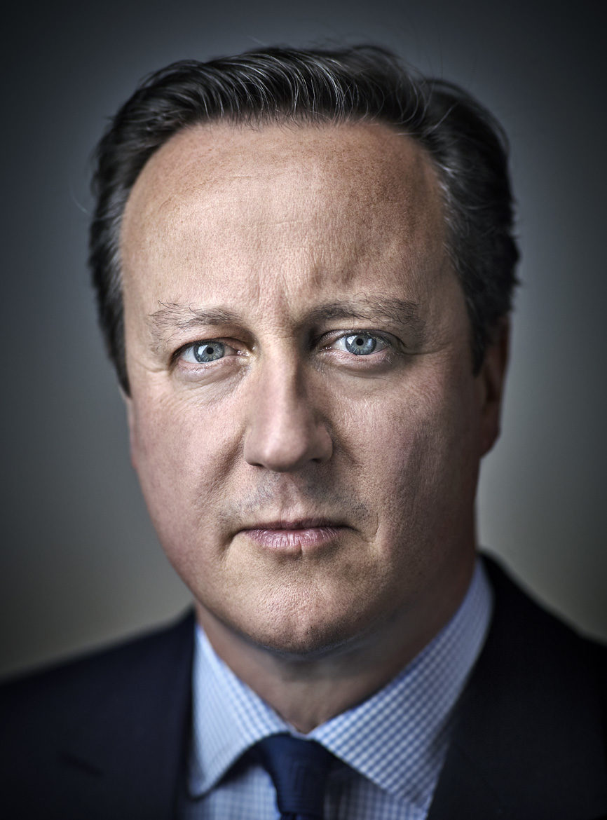 David Cameron Photoshoot | By Robert Wilson