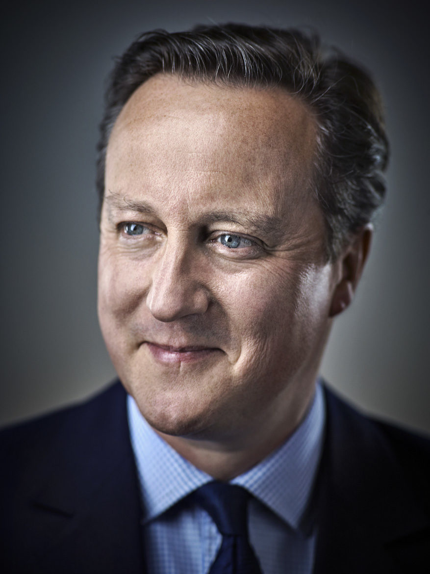 David Cameron Photoshoot | By Robert Wilson