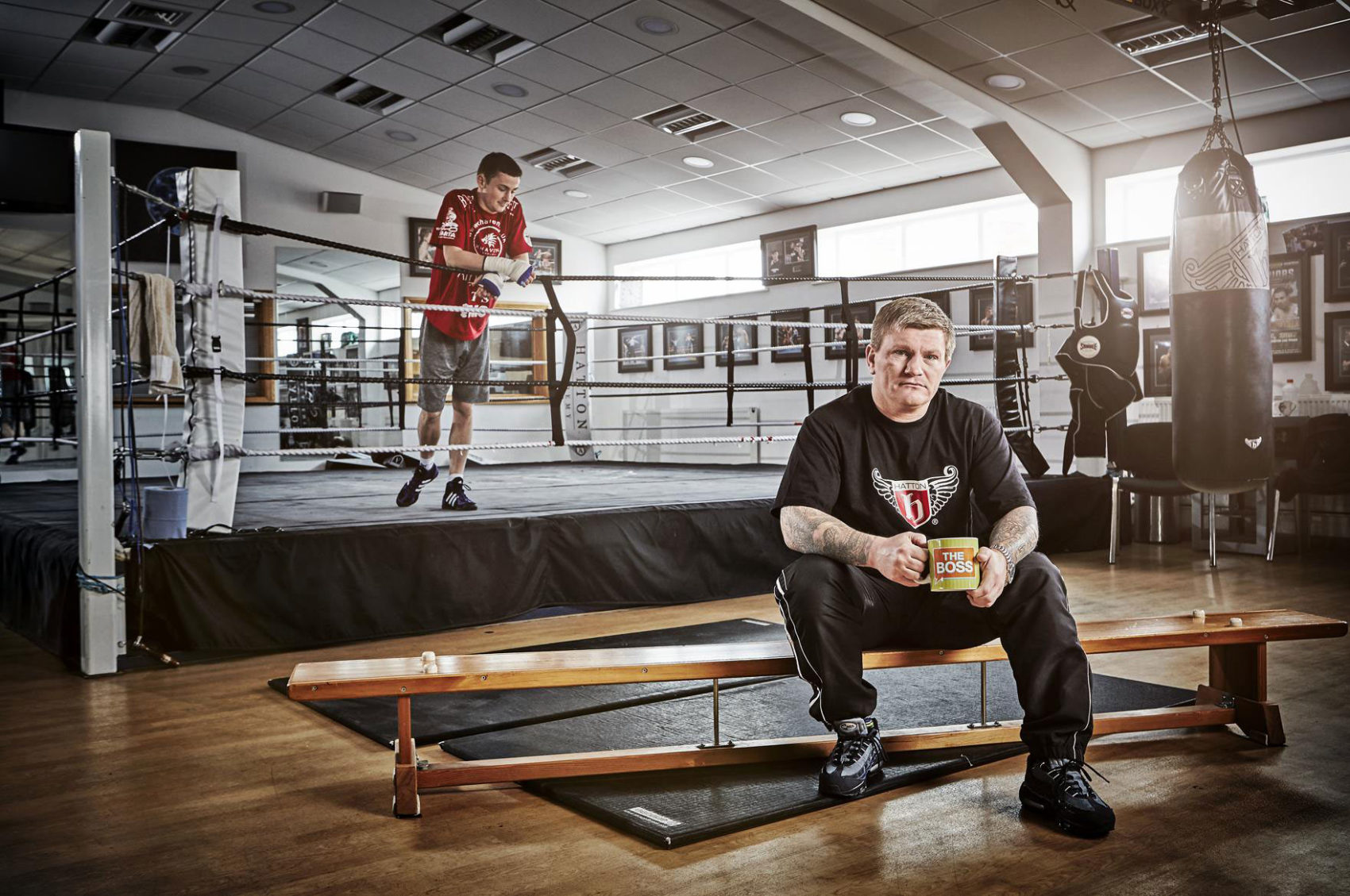 Ricky Hatton Photoshoot | By Robert Wilson