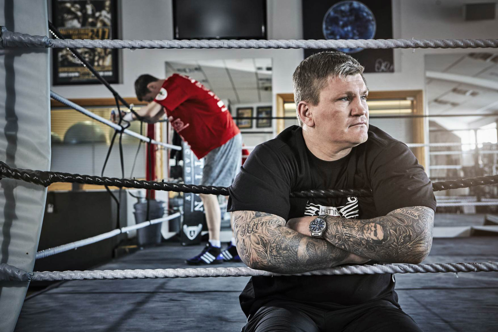 Ricky Hatton Photoshoot | By Robert Wilson