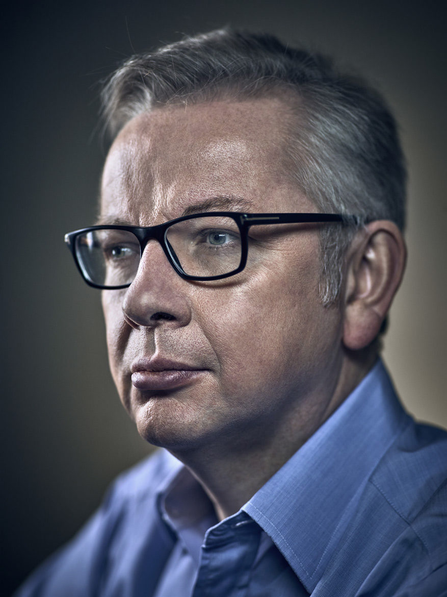 Michael Gove Photoshoot | By Robert Wilson